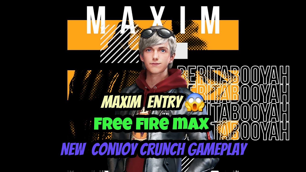 ( Maxim let's kill 🔥🔥 together in free fire max in convoy crunch 😱 ...