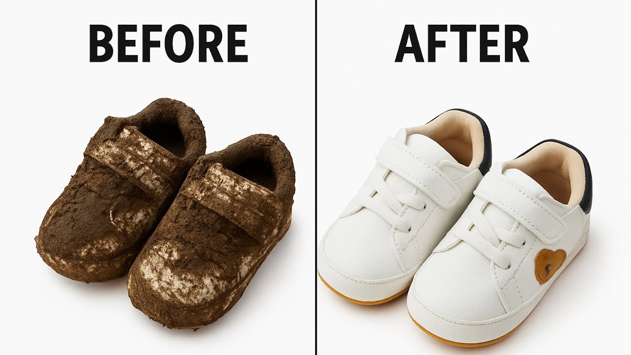 From Muddy to Spotless | Shoe Cleaning Transformation ASMR - YouTube