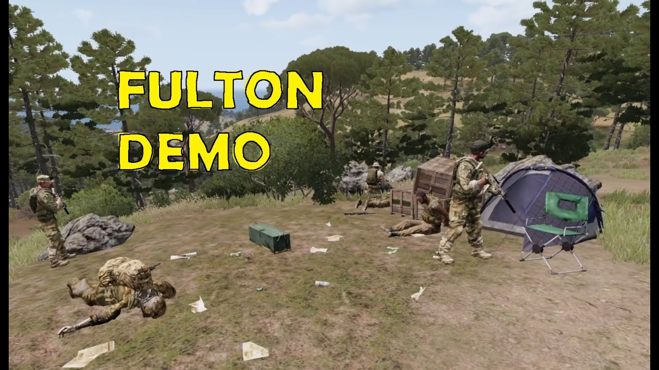 ArmA 3 Fulton Recovery System Showcase - YouTube