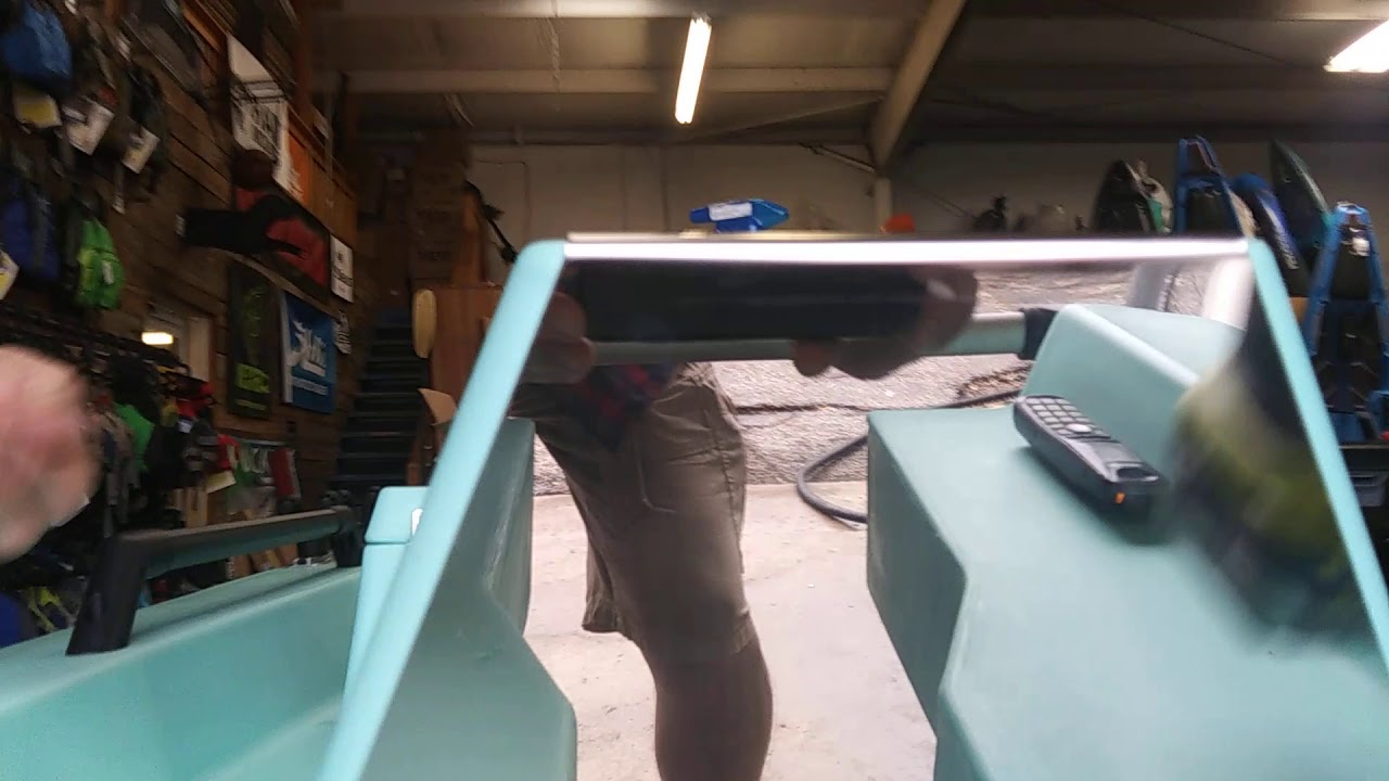 Solo skiff transom plate . - YouTube