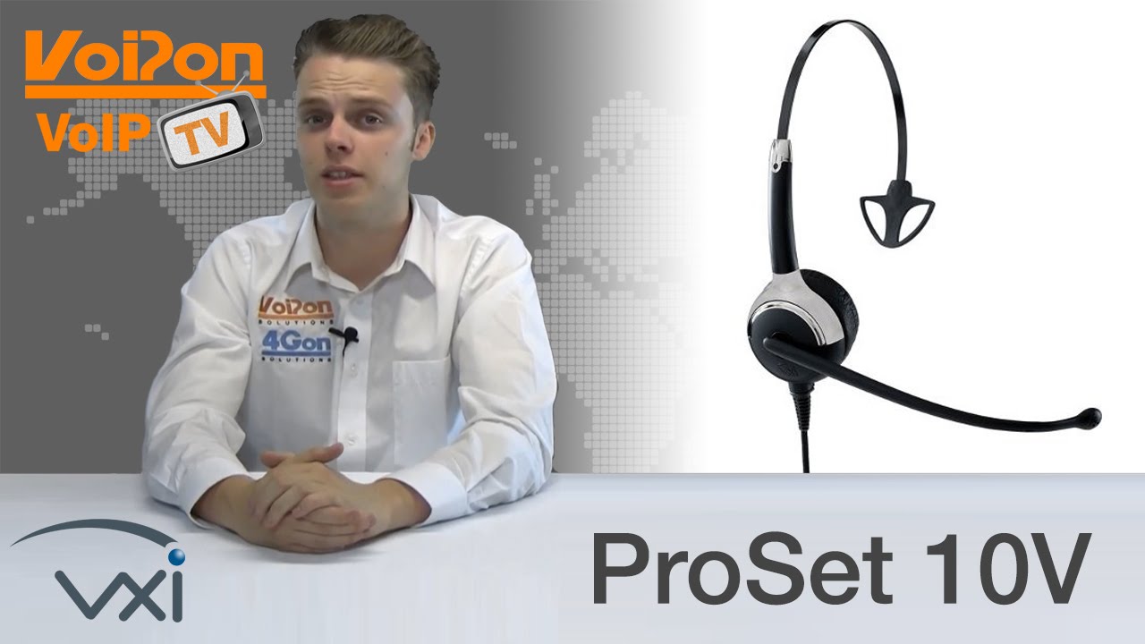 VXi UC ProSet 10v Headset Video Review / Unboxing - YouTube