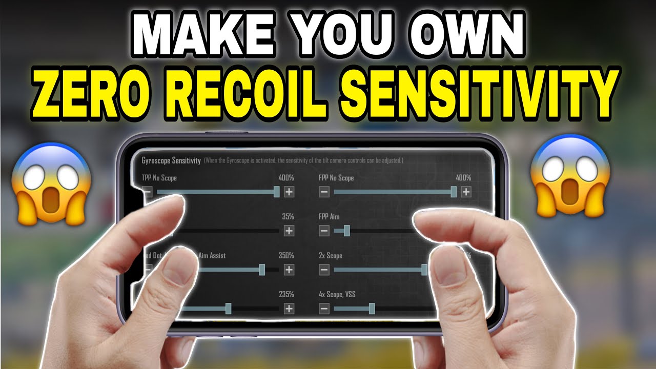 How To Make You Own Zero Recoil Sensitivity || Best Zero Recoil ...