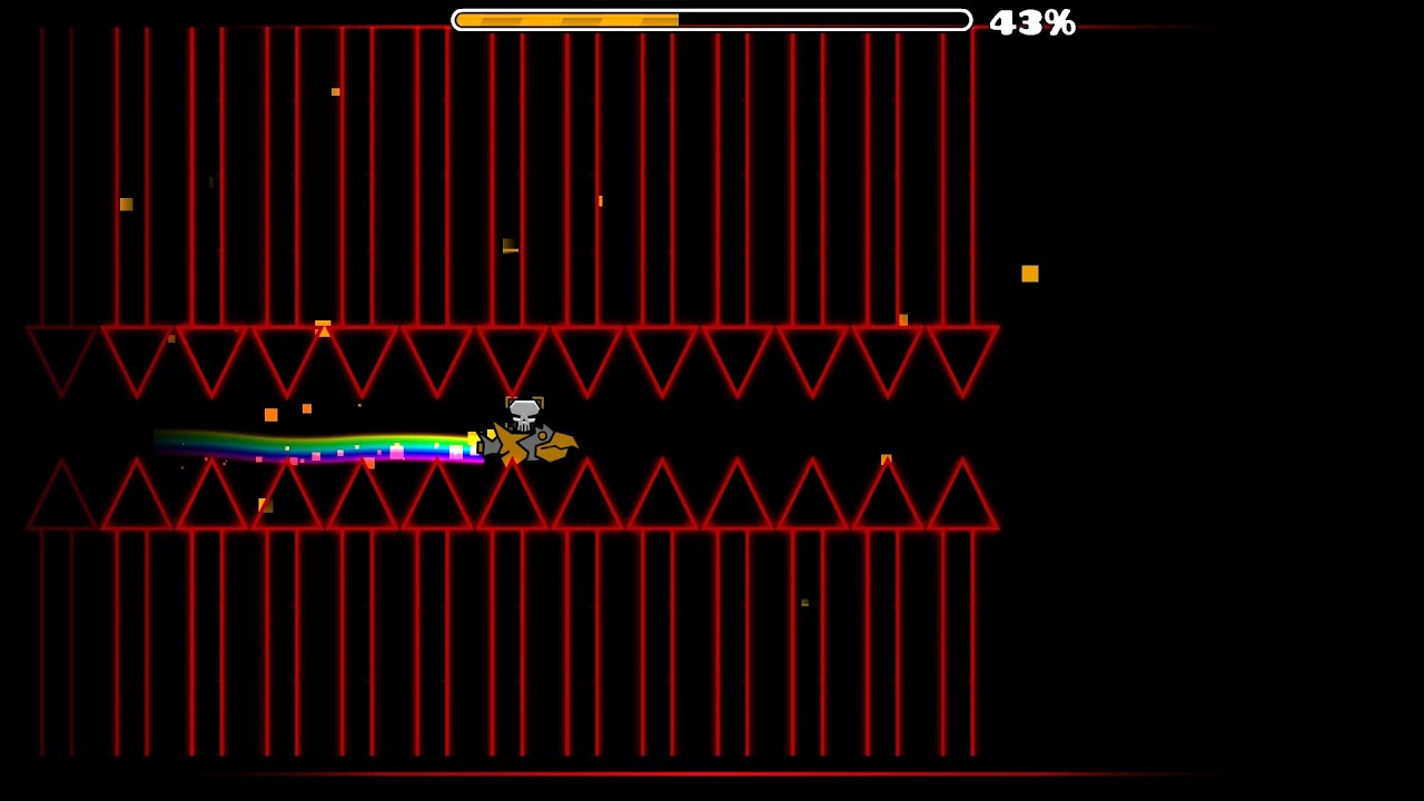 Geometry Dash Ship Challenge (challenge #15) - YouTube