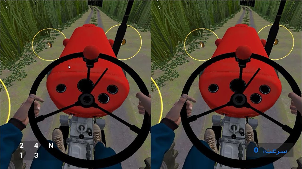 Google VR cardboard using Unreal Engine 4 - Tractor Simulator - YouTube