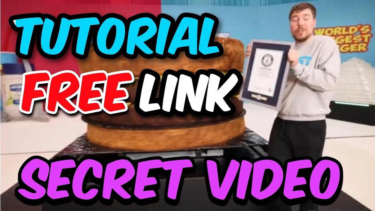 Mr Beast Secret Video Feastables Bar QR Code FREE TUTORIAL LINK YouTube mr-beast-secret-video-feastables-bar-qr-code-free-tutorial-link-youtube