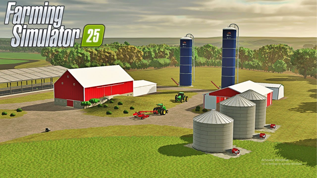 I Built My Dream Cattle Farm!!! ( FS25 ) - YouTube