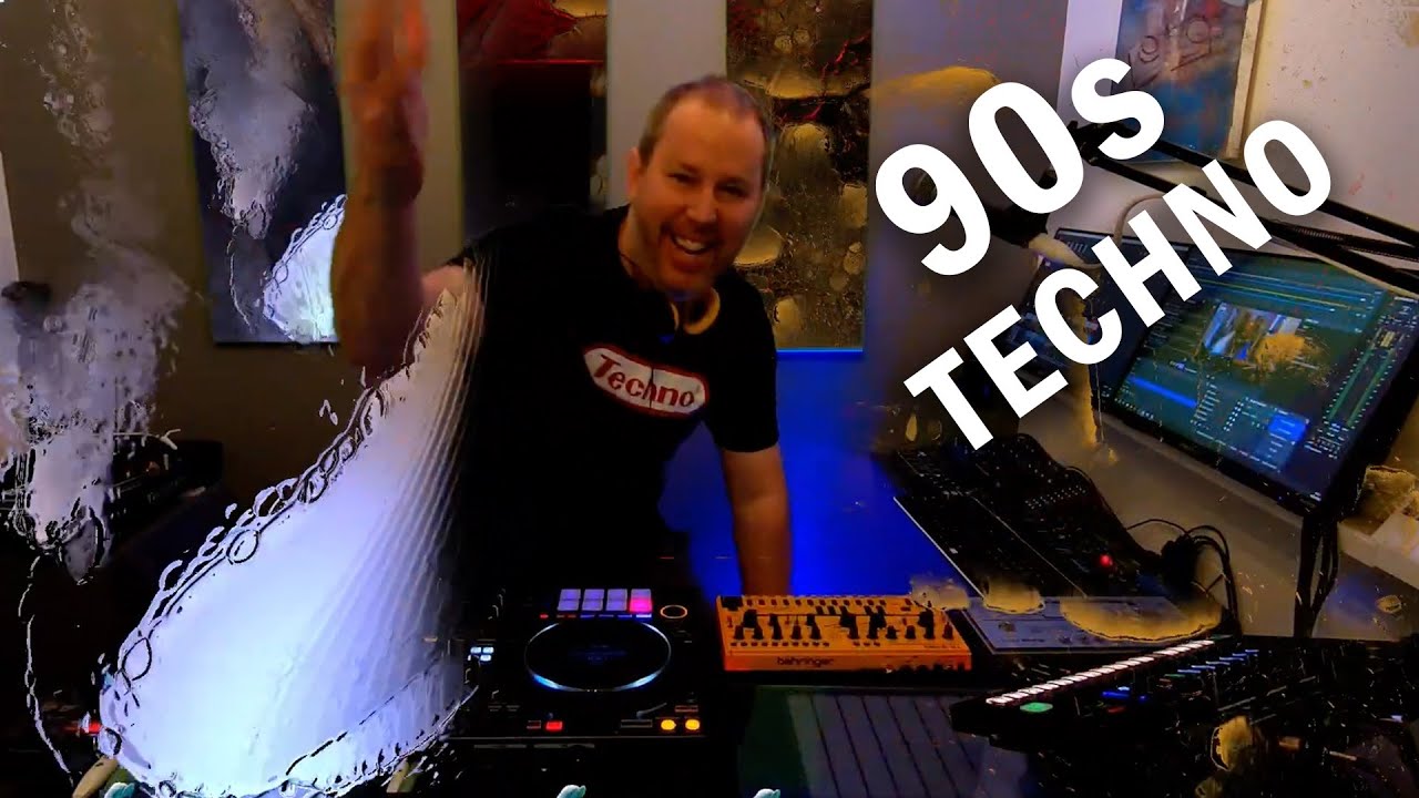 90s Techno Mix for EMP Radio - YouTube