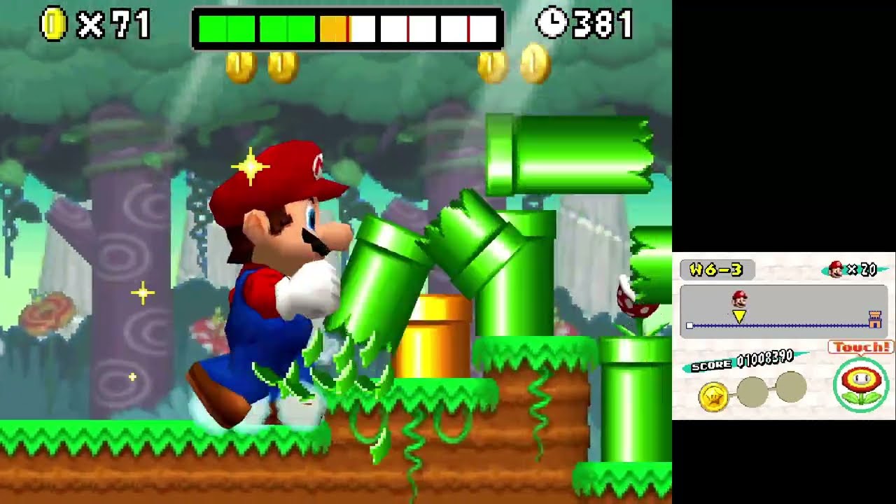 Giant Mario Returns! New Super Mario Bros! #Mario - YouTube