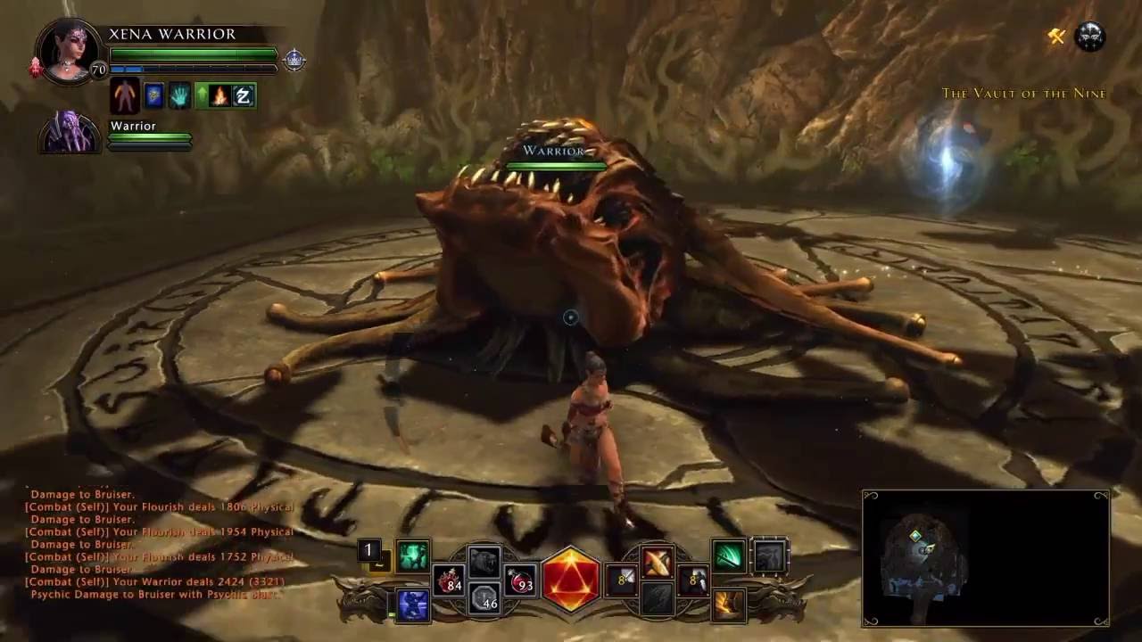 Vault of the Nine [SOLO] Walkthrough + Beholder [BOSS] Neverwinter - PS4 - YouTube