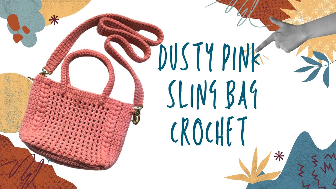 DIY Beautiful Crochet Tote Bag | Crochet Crossbody Bag With Puff Stitch ...