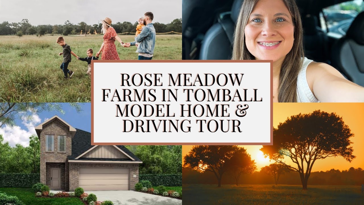 For Paul | Neighborhood & Model Home Tour of Rose Meadow Farms, Tomball ...