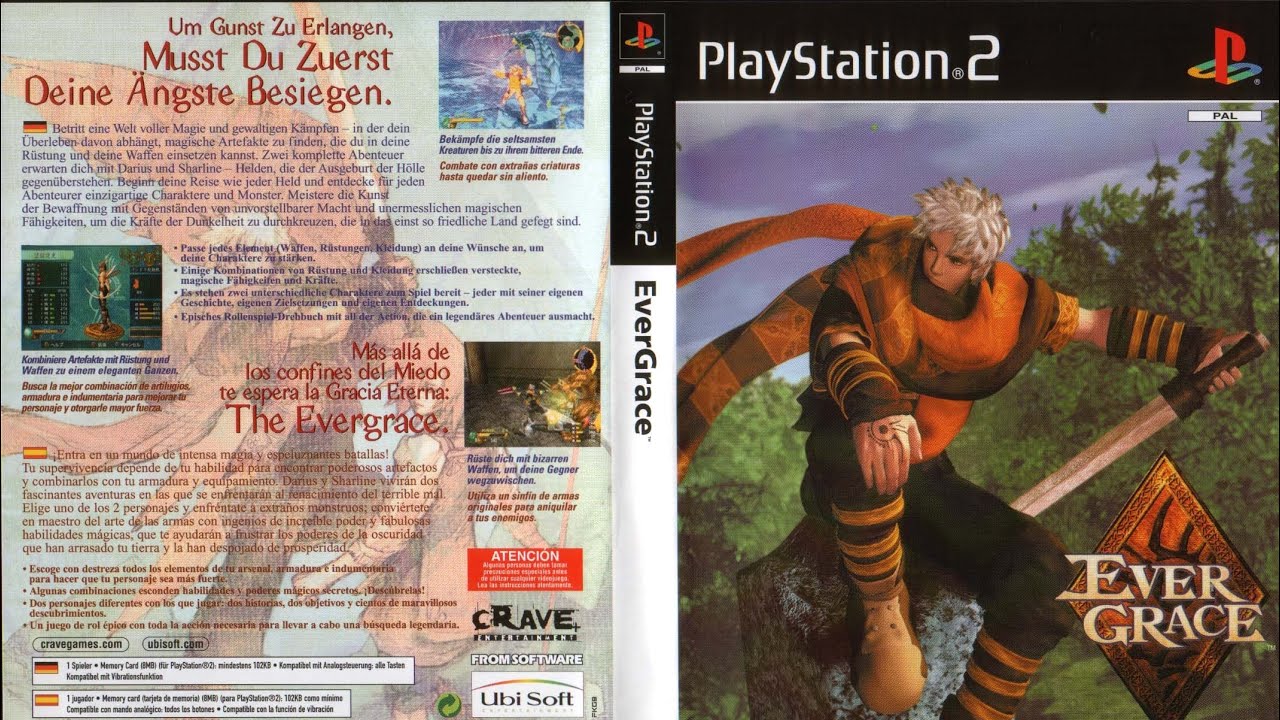EverGrace I (USA) - PS2 - YouTube