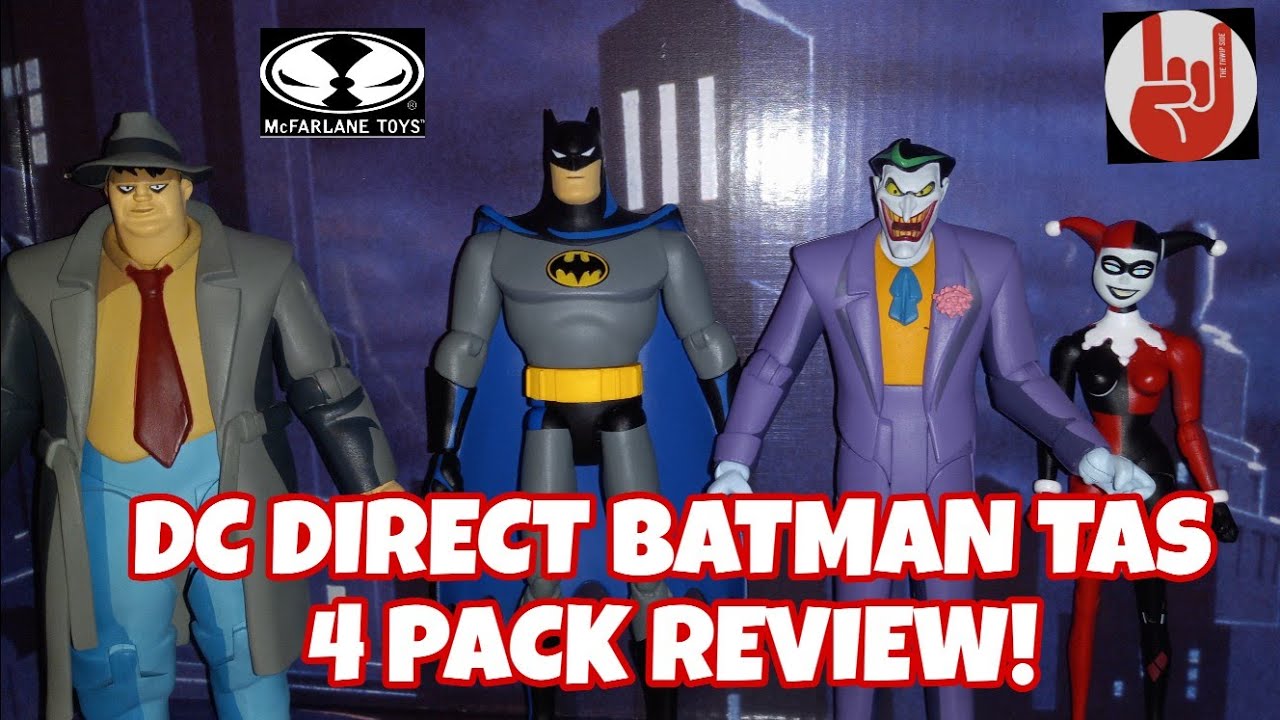 DC Direct Batman The Animated Series Exclusive Four Pack Bottom Line ...