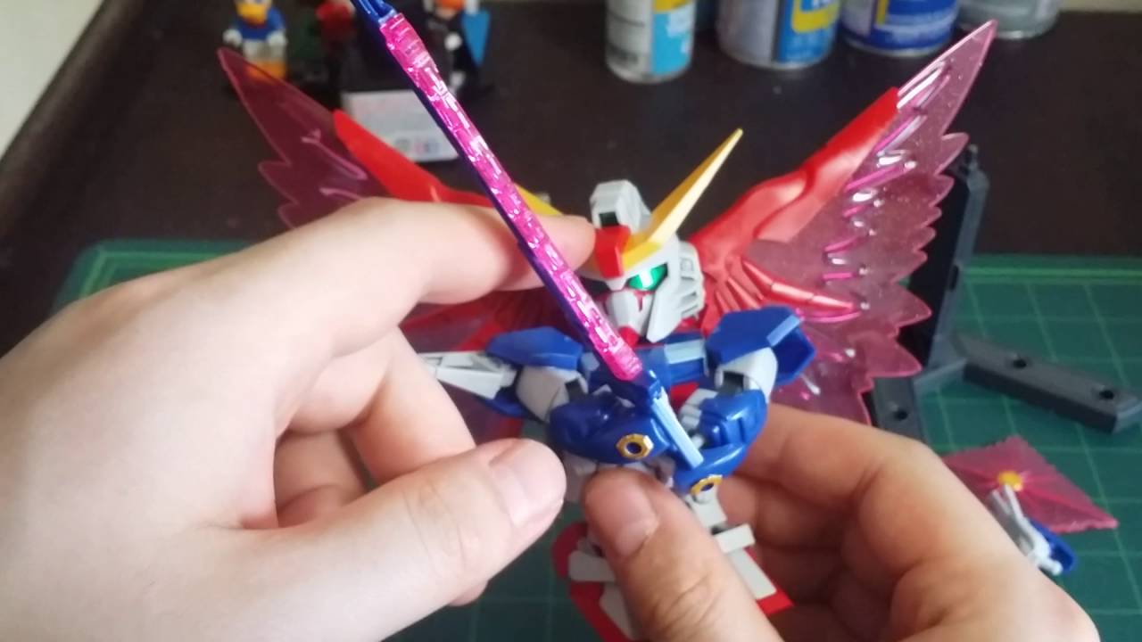 SD 데스티니건담 제품 완성품 최종 리뷰 영상 SD Destiny Gundam Build Review - YouTube