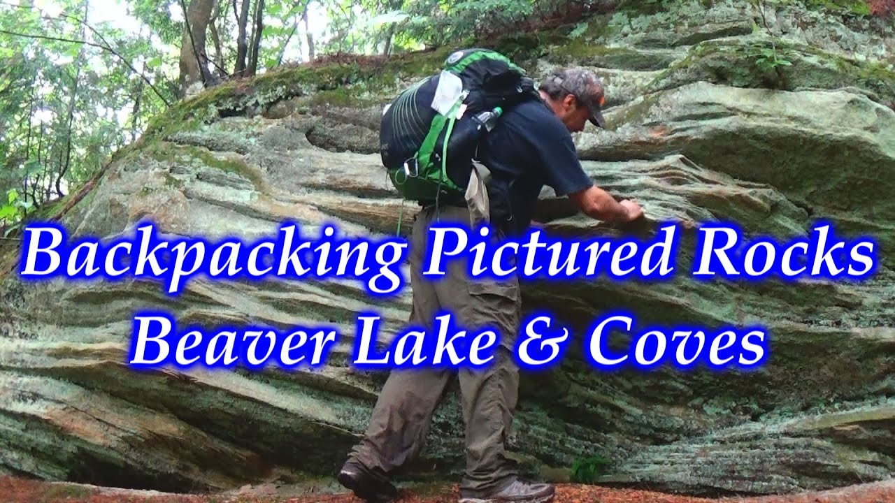 Backpacking Pictured Rocks, MI Beaver Lake & Coves Area with Hammocks ...