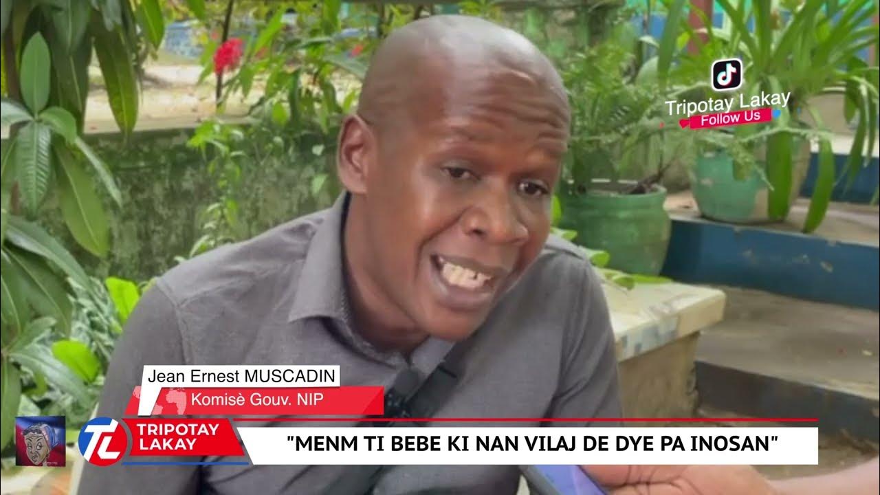 Komisè Muscadin fenk trable peyi a, li prè poul debake nan vilaj de Dieu poul vide bal sou yo ...