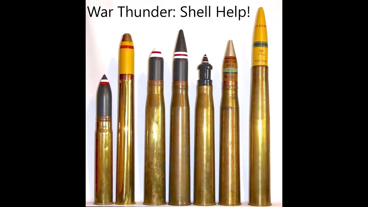 War Thunder: Overview of Shell Types - YouTube