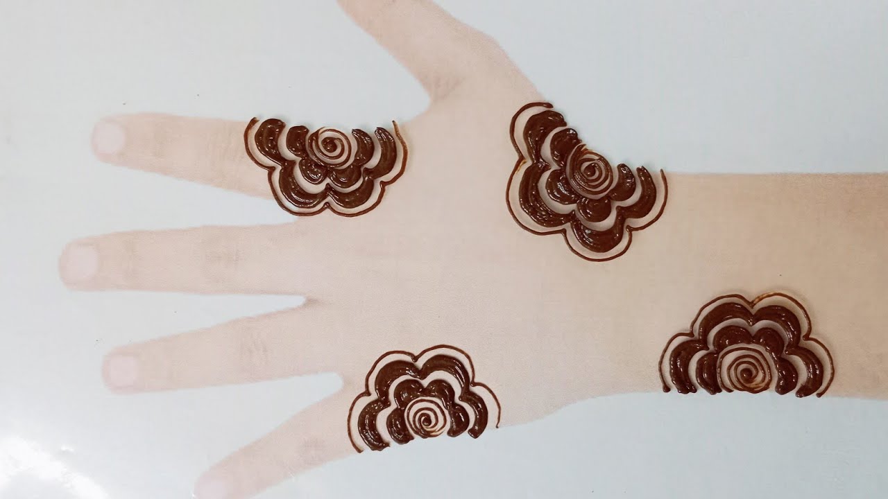 3d mehandi design || simple and easy HD mehandi design || mehandi ...