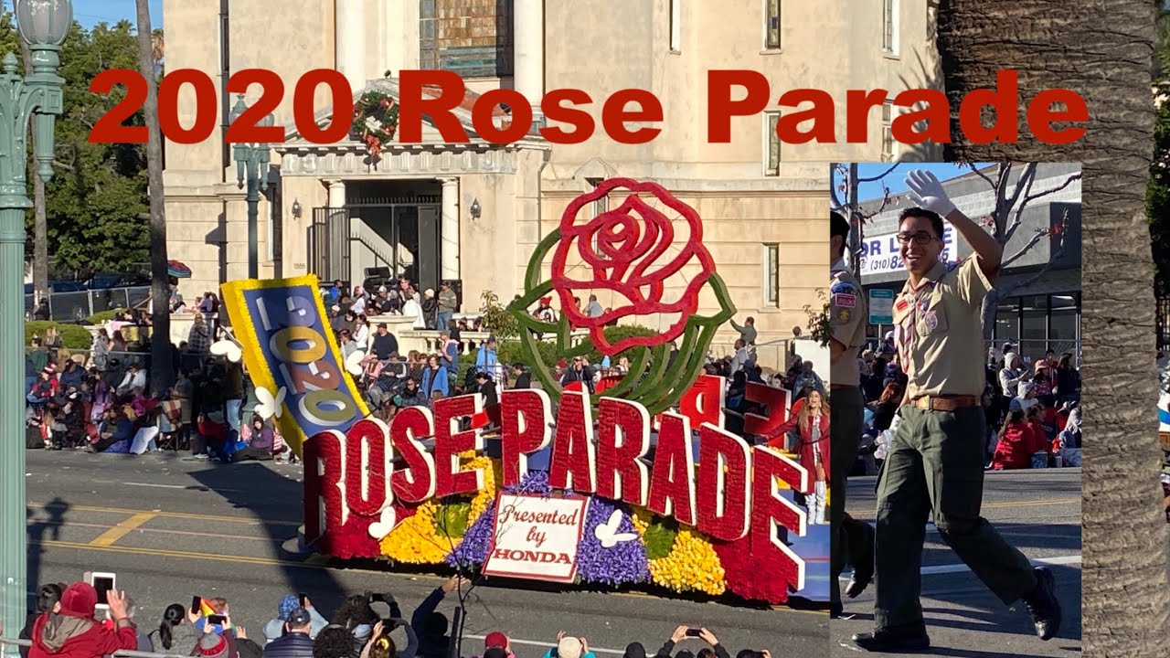Marching in the 2020 Rose Parade - YouTube