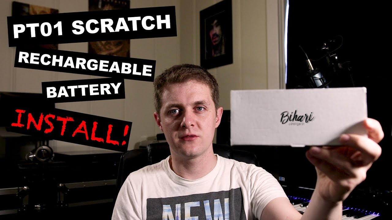 PT01 Scratch Rechargeable Battery Mod - YouTube