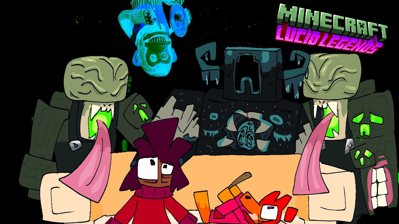 MINECRAFT lucid legends episode4: toxic caves, toxic relationships ...