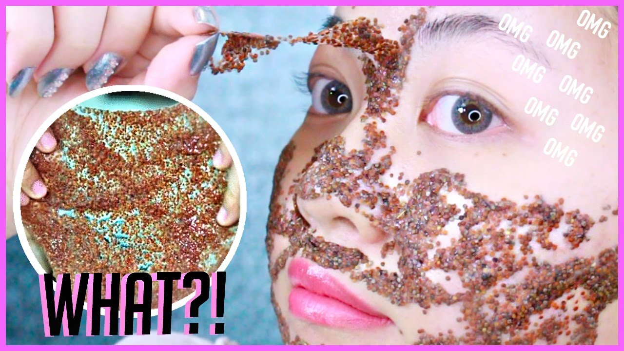 WTF SLIME Seaweed Face Mask?! - YouTube