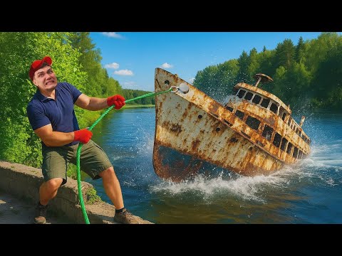 Mıknatısla Balık Tutarken Su Altında iPhone Dolu Batık Gemi Buldum!