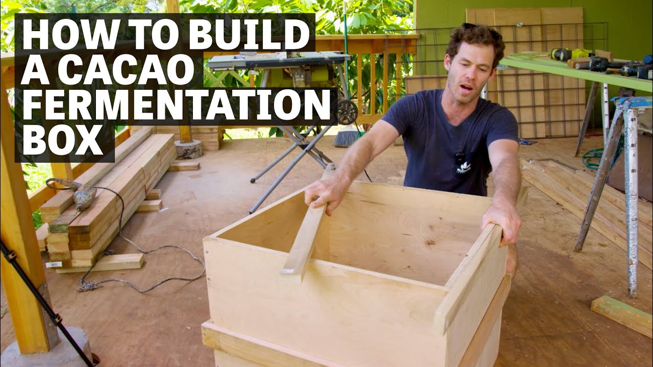 How To Build A Cacao Fermentation Box | Ep.107 | Craft Chocolate TV ...