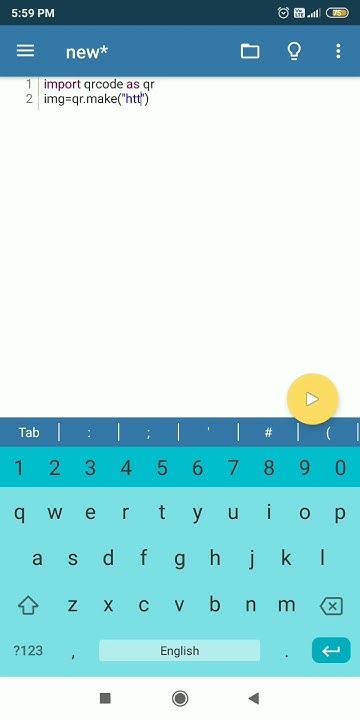 How to make QR code using python || python project - YouTube