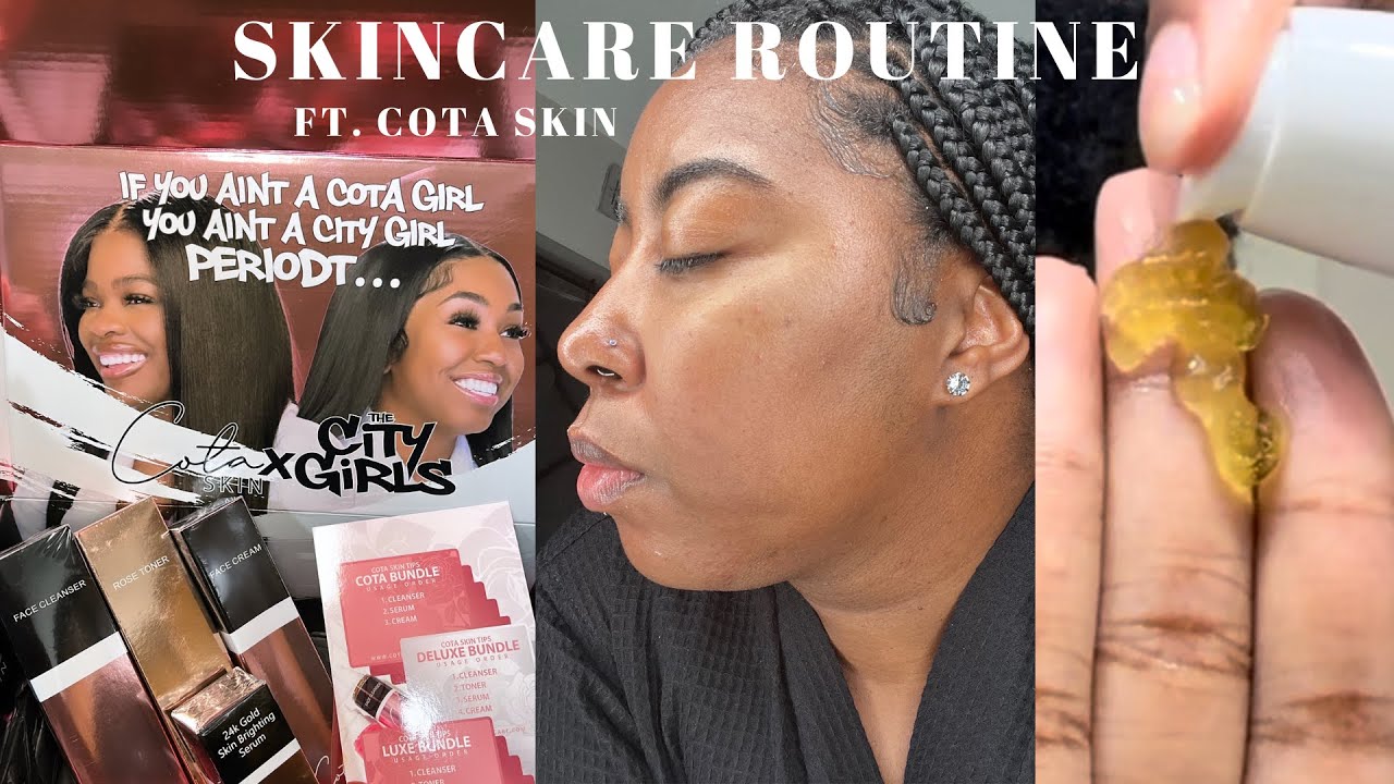SKINCARE ROUTINE FOR GLOWY SMOOTH ACNE FREE SKIN 2024 FT. COTA SKIN ...