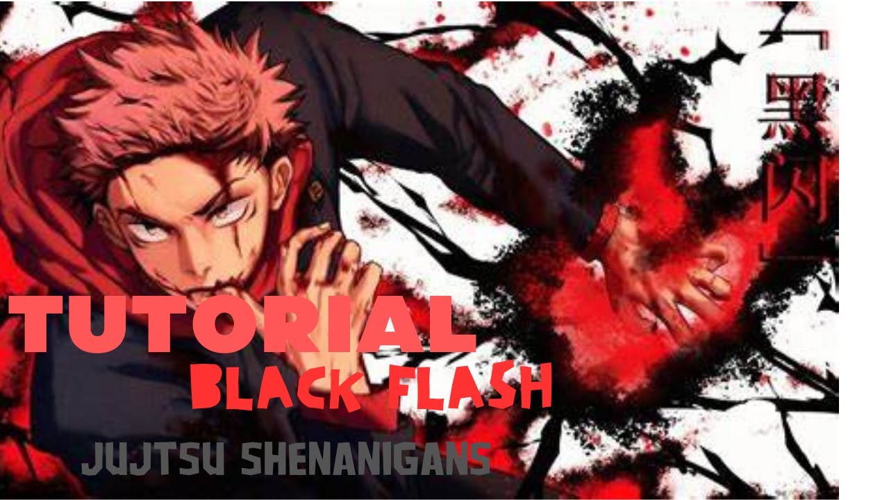 jujtsu shenanigans black flash tutorial - YouTube