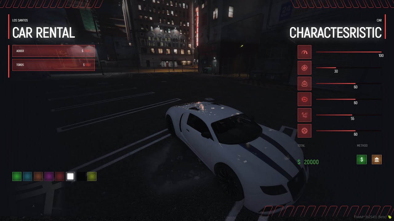 FiveM Car Rental Redline | IF-Developments.com - YouTube