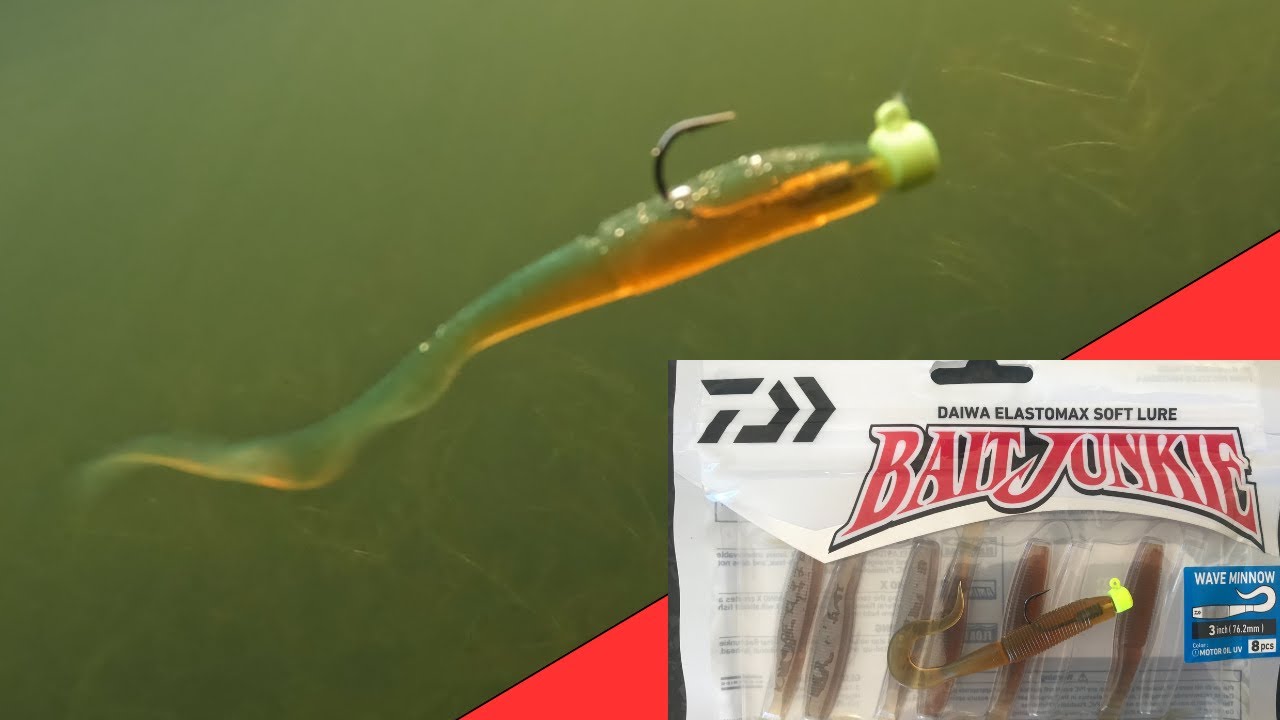 Daiwa Wave Minnow Soft Plastic | Underwater Lure Action For Fishing ...