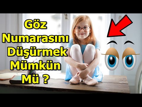 Göz Numarasını Düşürmek Mümkün Mü ? l Göz Numarasını Düşüren Besinler