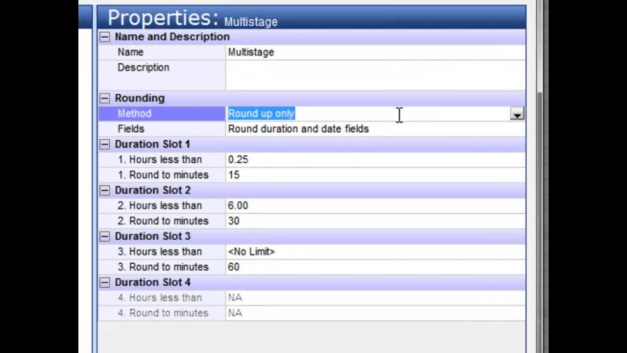 Rounding Timesheet Entries - YouTube