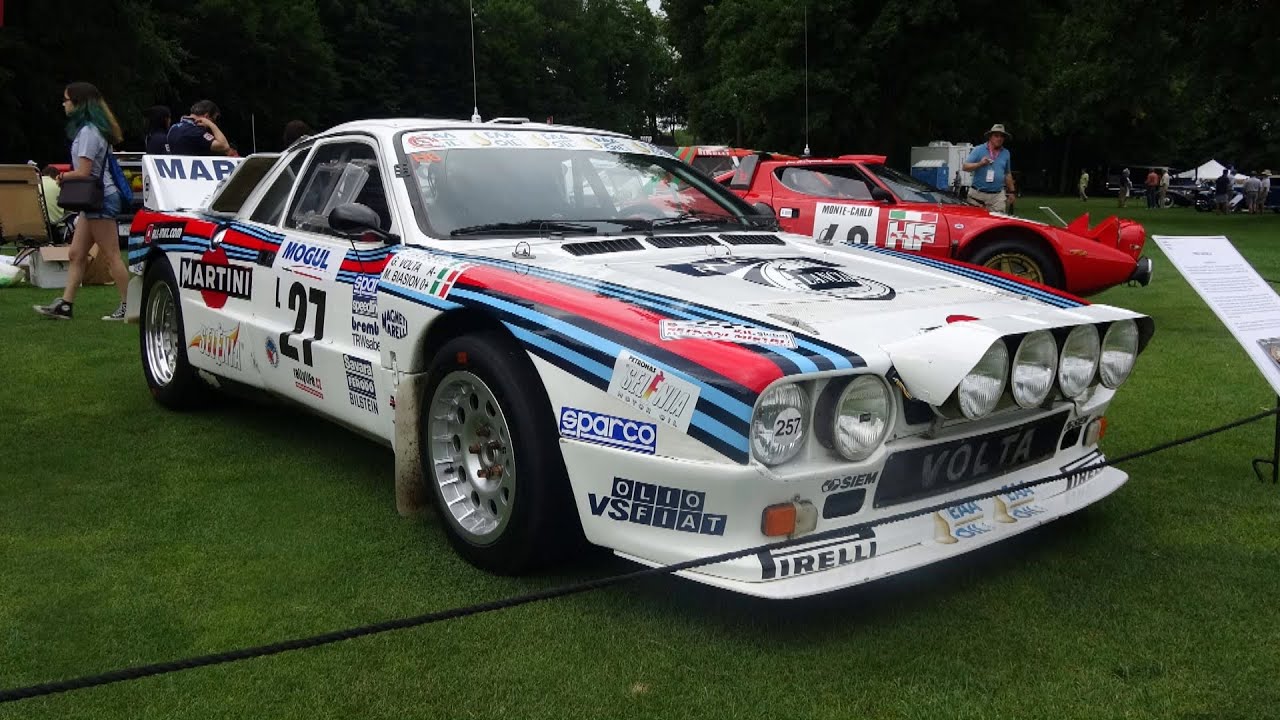 Lancia Stratos, Lancia 037, Lancia Delta Rally cars Firing Up - YouTube