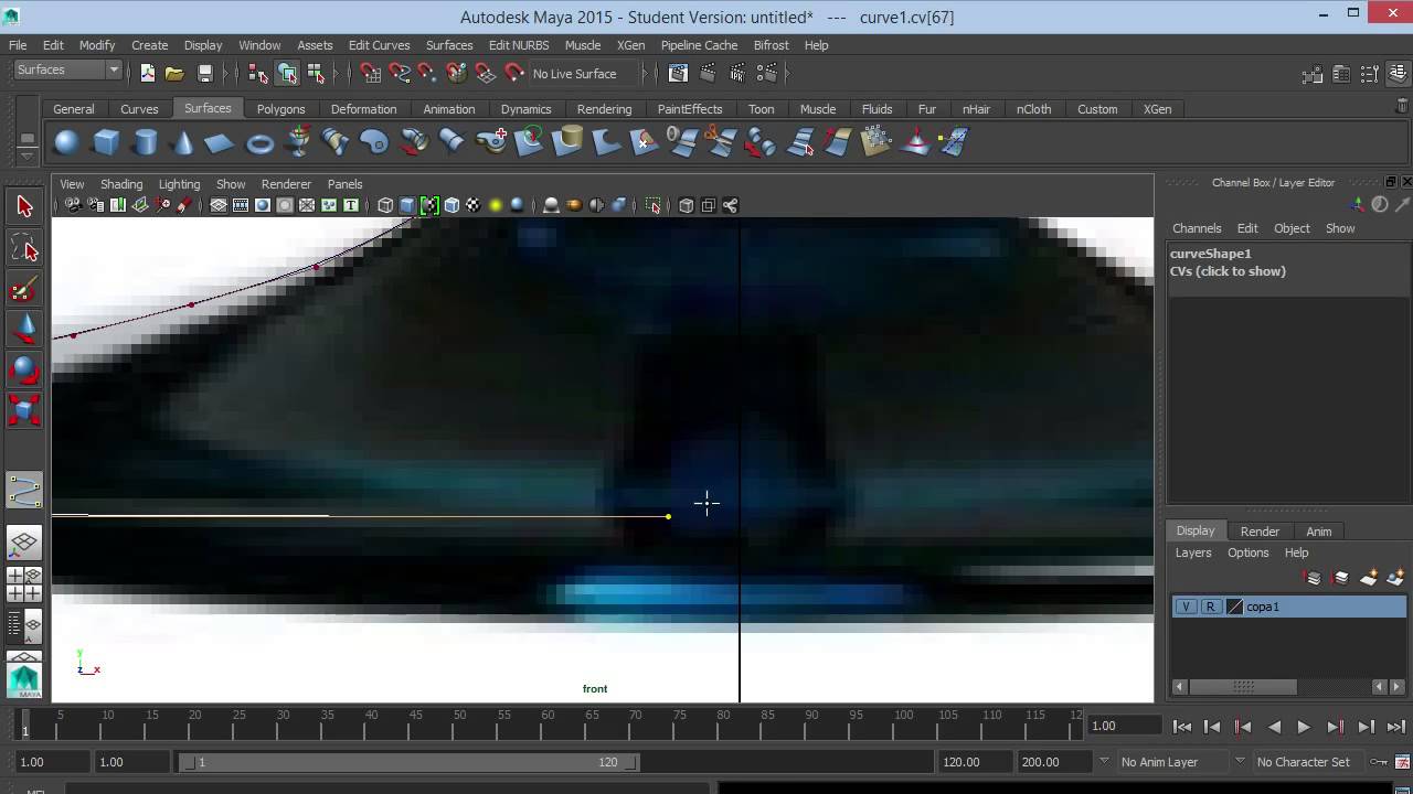 Como hacer una copa en Autodesk Maya 2015 - YouTube