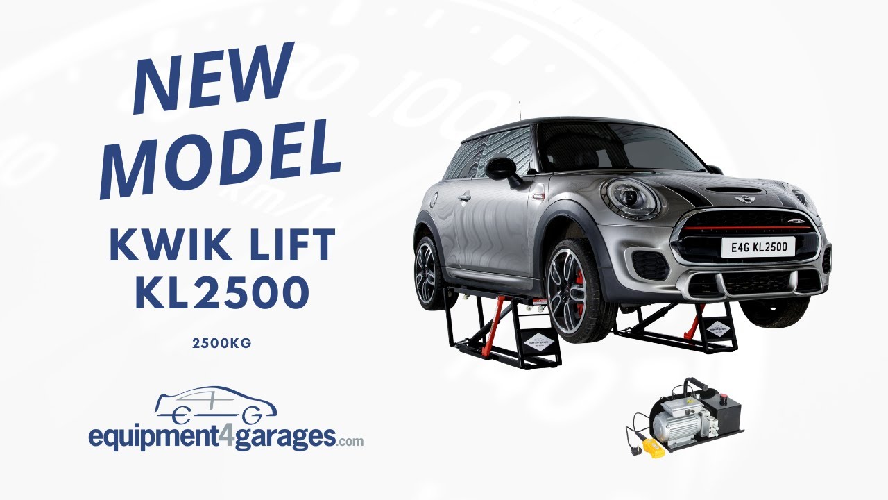 Kwik Lift 2.5 Ton Portable AC220V E4G KL2500AC (NEW LONGER, HIGHER ...