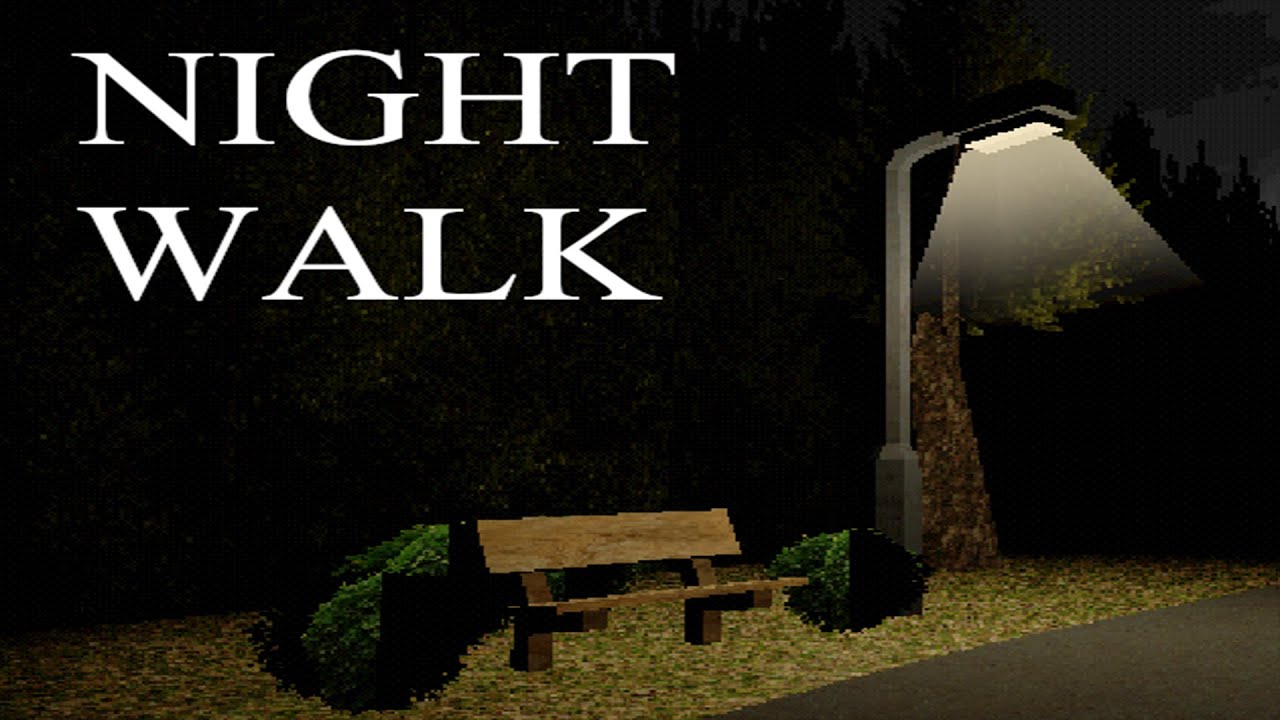 Night Walk - All 3 Endings Playthrough (short indie horror) - YouTube