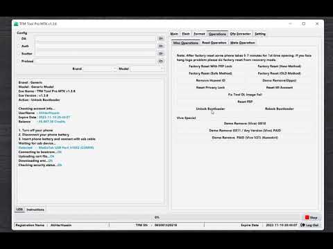 MTK Any Phone Bootloader Unlock - YouTube