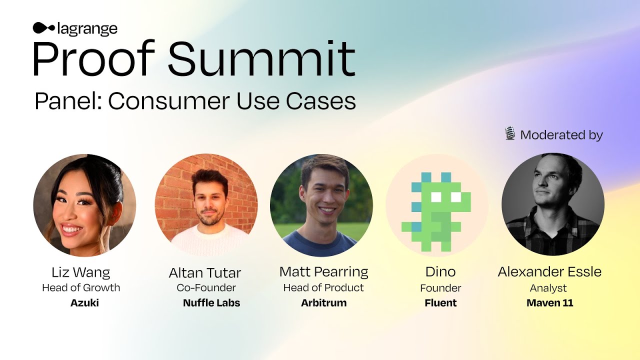 Consumer Use Cases Panel – Proof Summit 2024 - YouTube