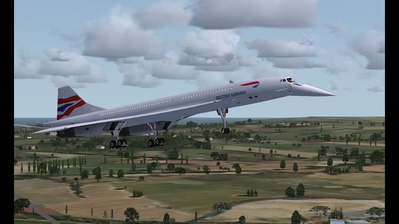 Speedbird Concorde 273 Landing in Barbados FSX - YouTube