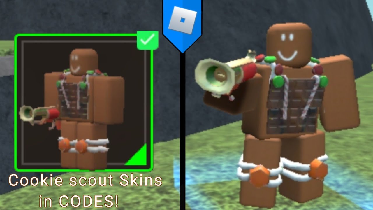 HOW TO GET Cookie scout skins in CODES! Tower Defense Simulator (ROBLOX ...