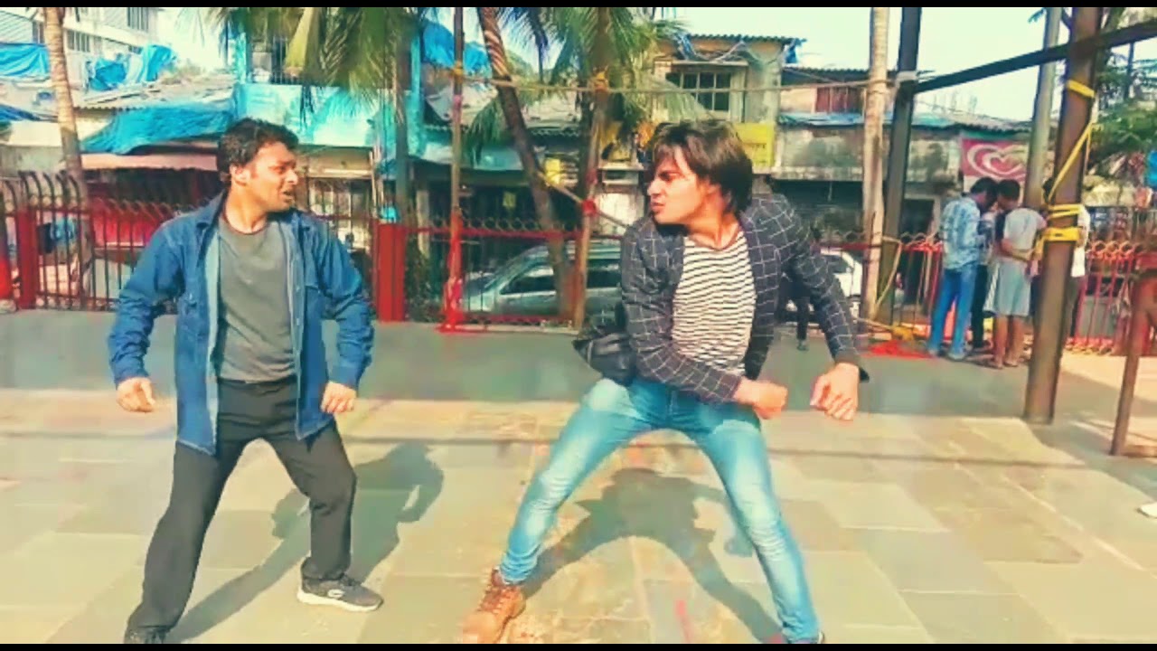 Arjun v/s Rahul Bollywood fight reharsal amazing fight - YouTube