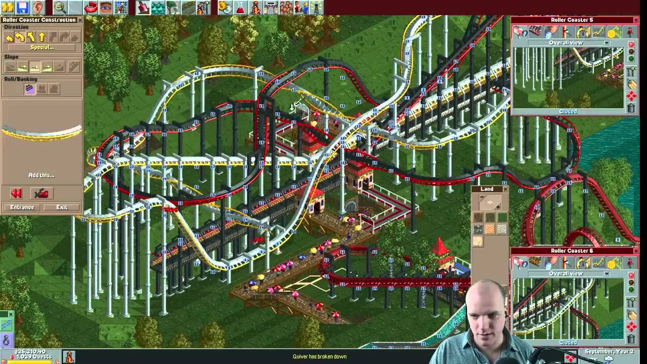 Rollercoaster Tycoon Scenario #18: Mel's World - YouTube