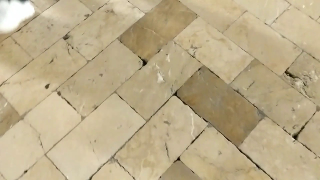 Odd square tile in Dubrovnik - YouTube