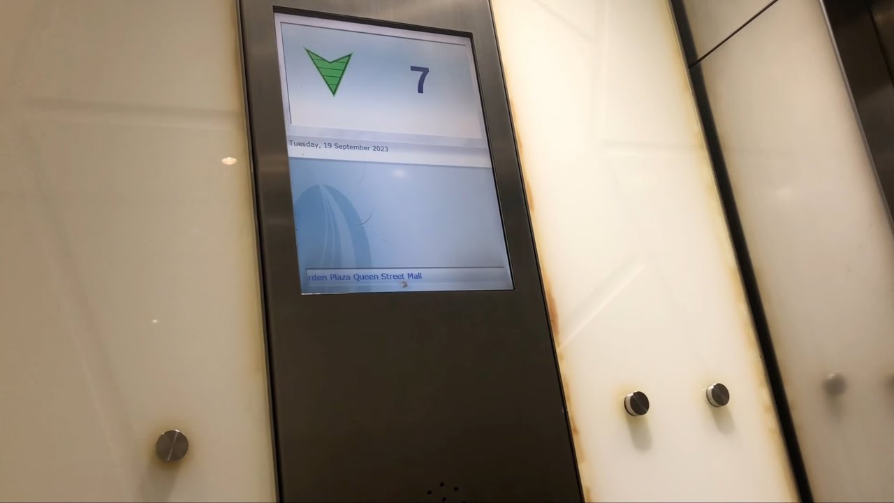Large Alphasoft LCD! Schindler 2400 Traction Central Lift ...