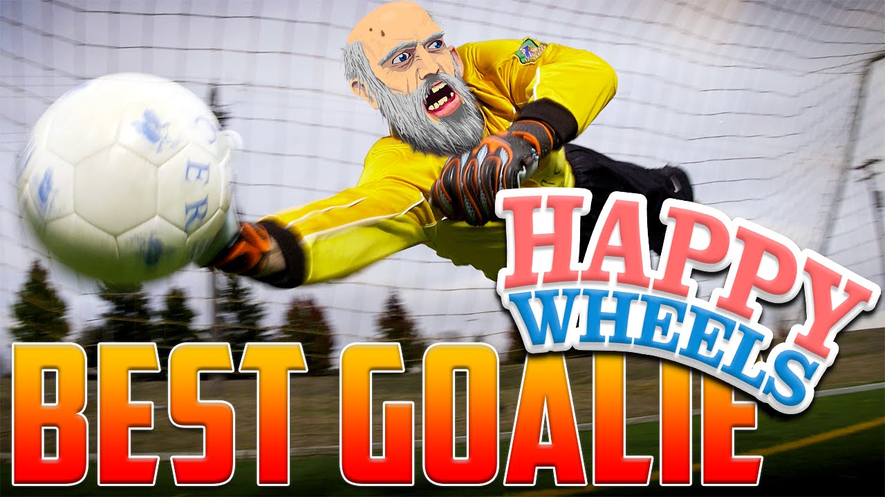 Best Goalie In The World! | Happy Wheels Live Commentary (Funny Moments ...