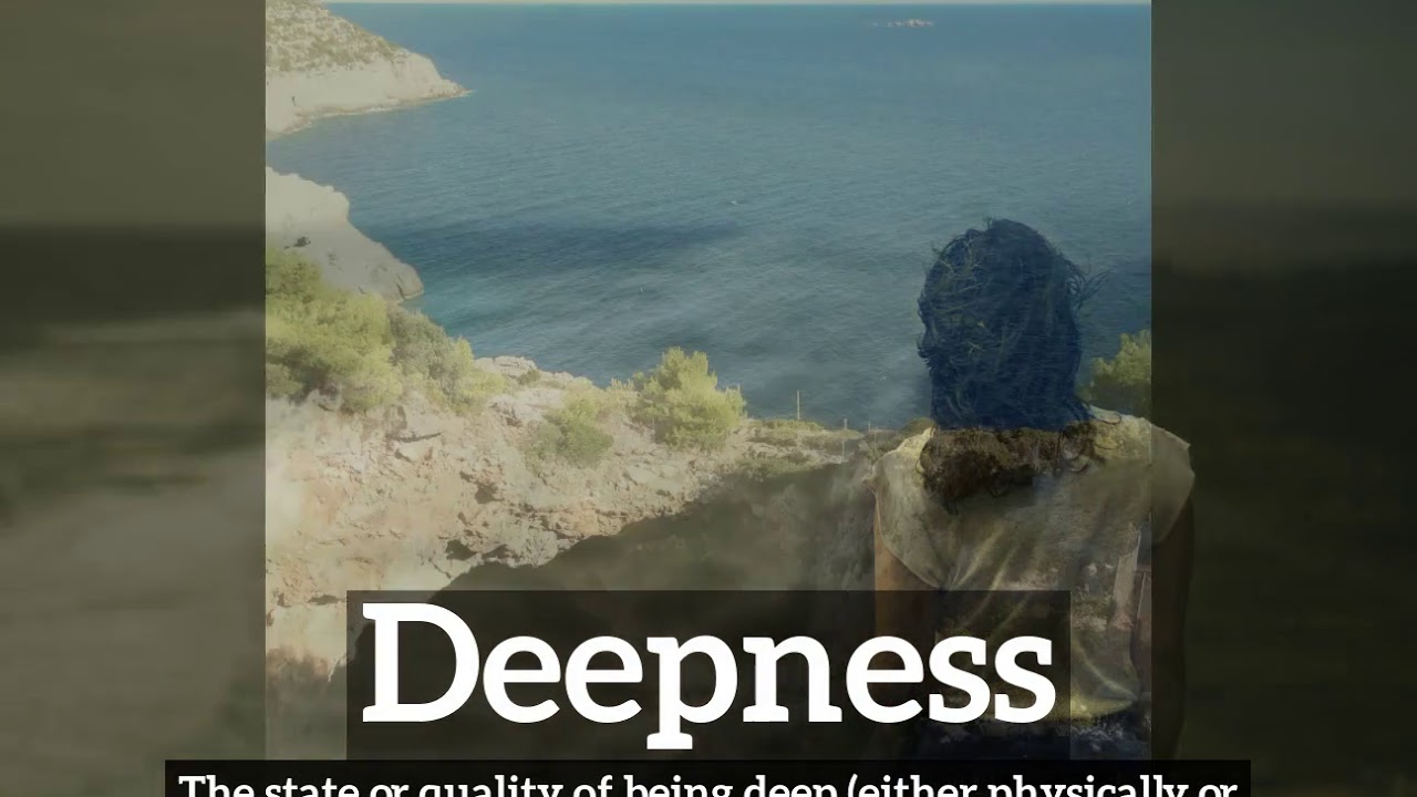 How to Say Deepness in English? | How Does Deepness Look? | What is ...