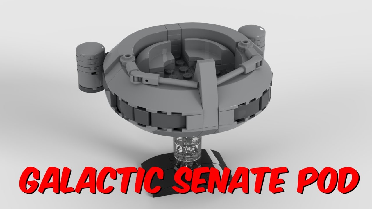 Lego Star Wars Galactic Senate Pod (with Instructions & parts list ...